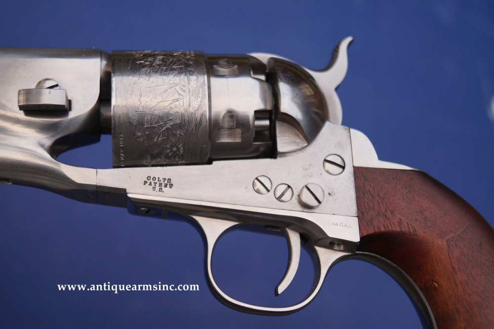 Antique Arms, Inc. - Rare Stainless Steel Colt 1860 2nd Generation Army ...
