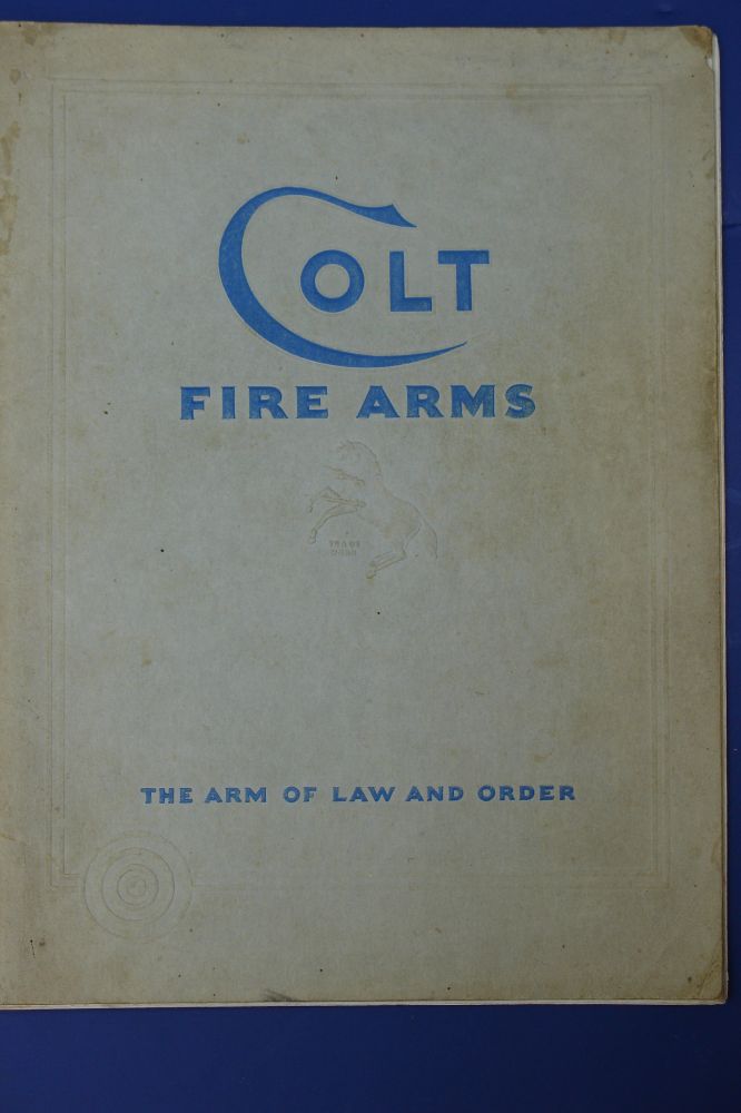 Antique Arms, Inc. - Colt Catalog Circa 1931 w/ Original Envelope ...