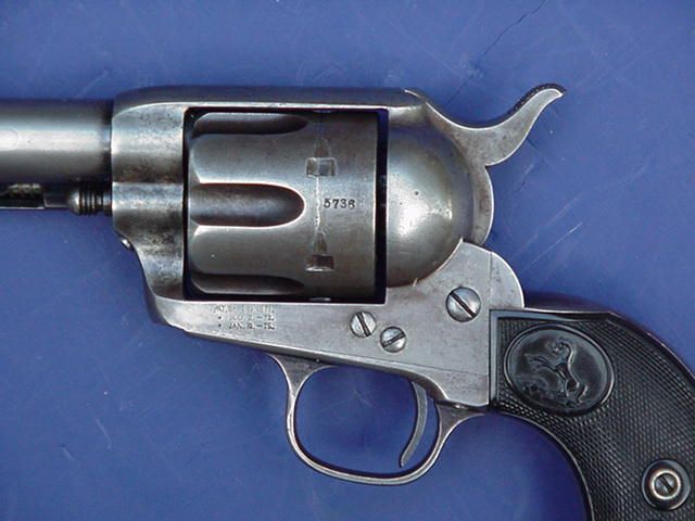 Antique Arms, Inc. - Colt Single Action Frontier Six Shooter w/ Etched ...
