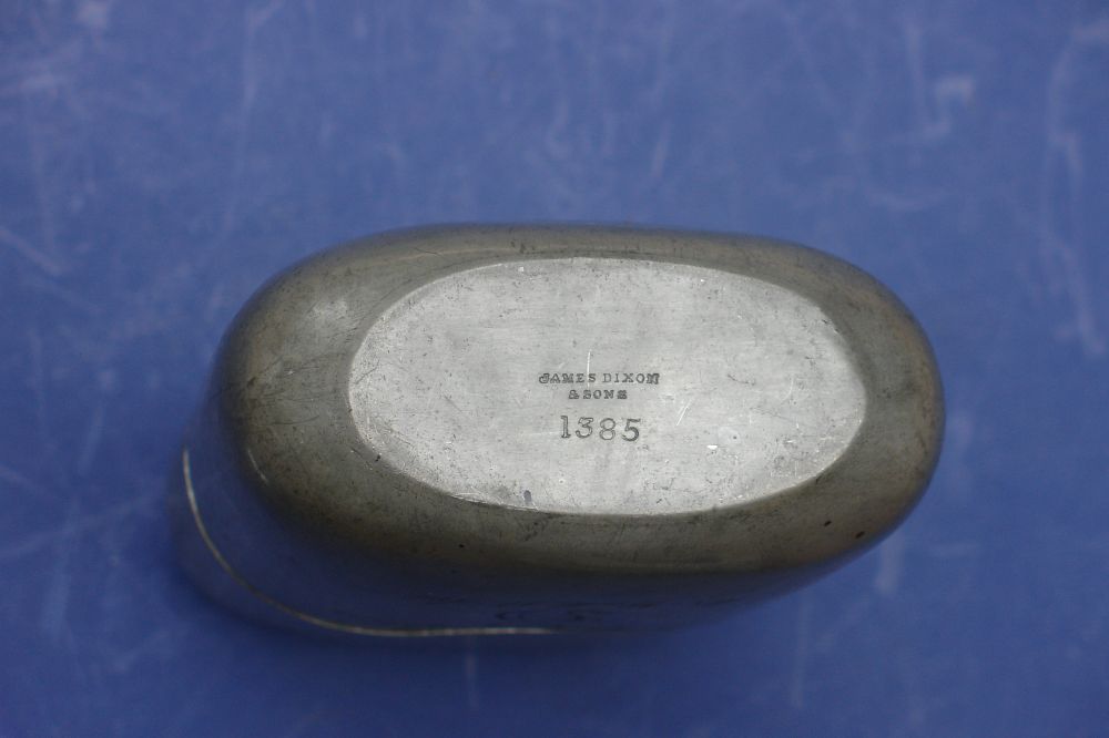 Antique Arms, Inc. - Civil War Inscribed Pewter Flask