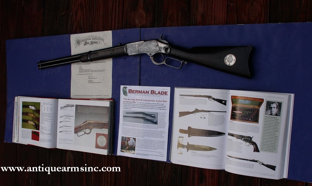 Antique Arms, Inc. - Winchester 1873 1st Model Deluxe Carbine w ...