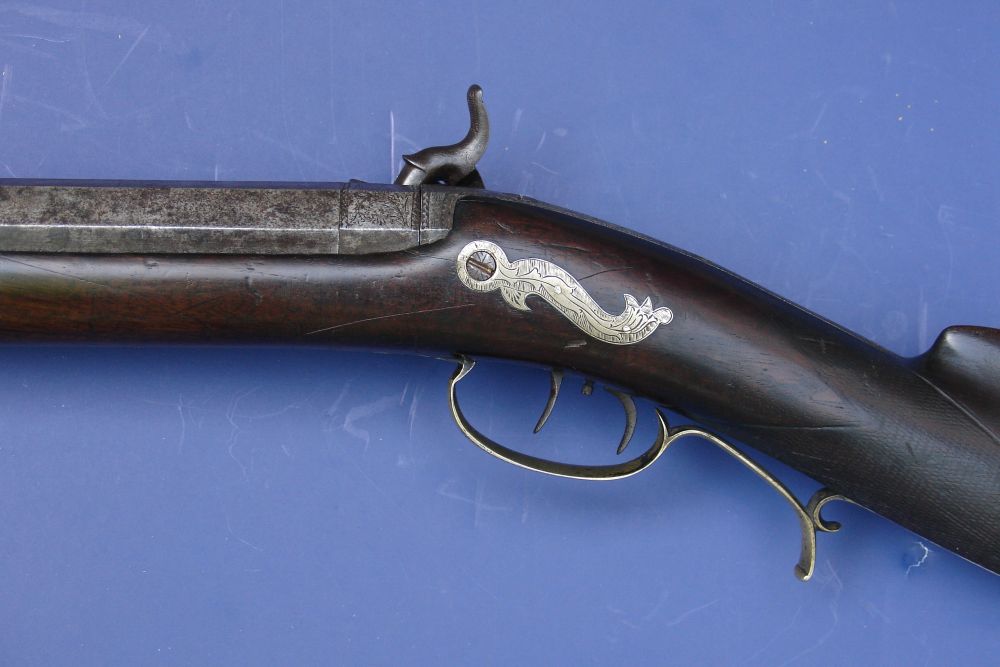 Antique Arms, Inc. - Heavy Barrel Percussion Target Rifle by J.H. Rector