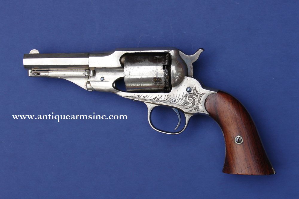 Antique Arms, Inc. - Remington New Model Police Revolver -Factory Engraved-
